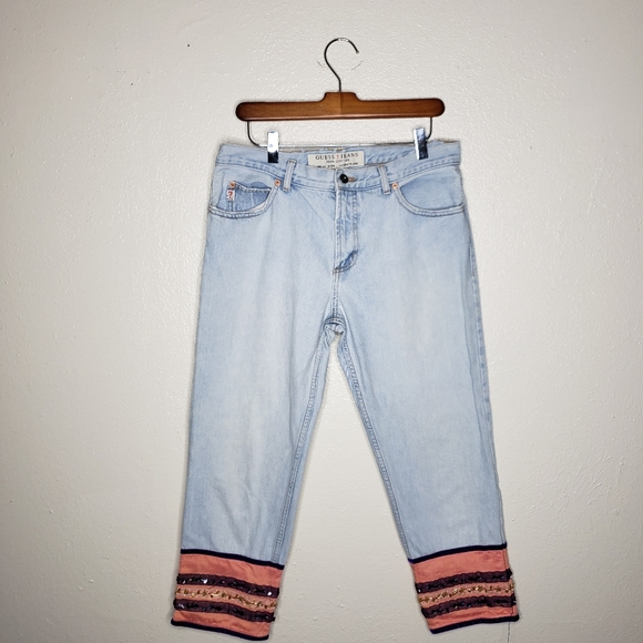 Guess | Jeans | Vintage Guess Blue Denim High Rise Straight Jeans ...